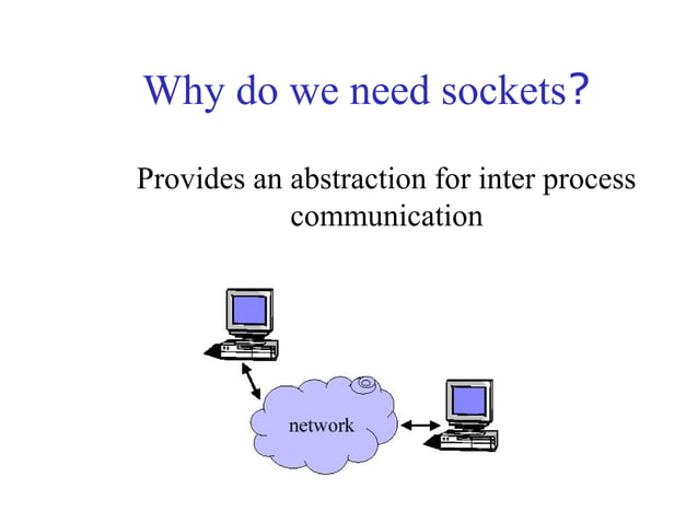 Sockets | PPT