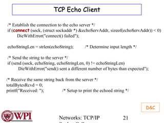 Socket System Calls | PPT