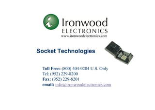 Socket Technologies | PPT