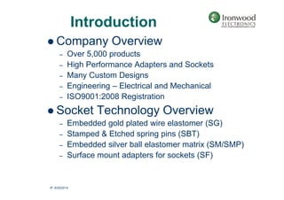 Socket Technologies | PPT