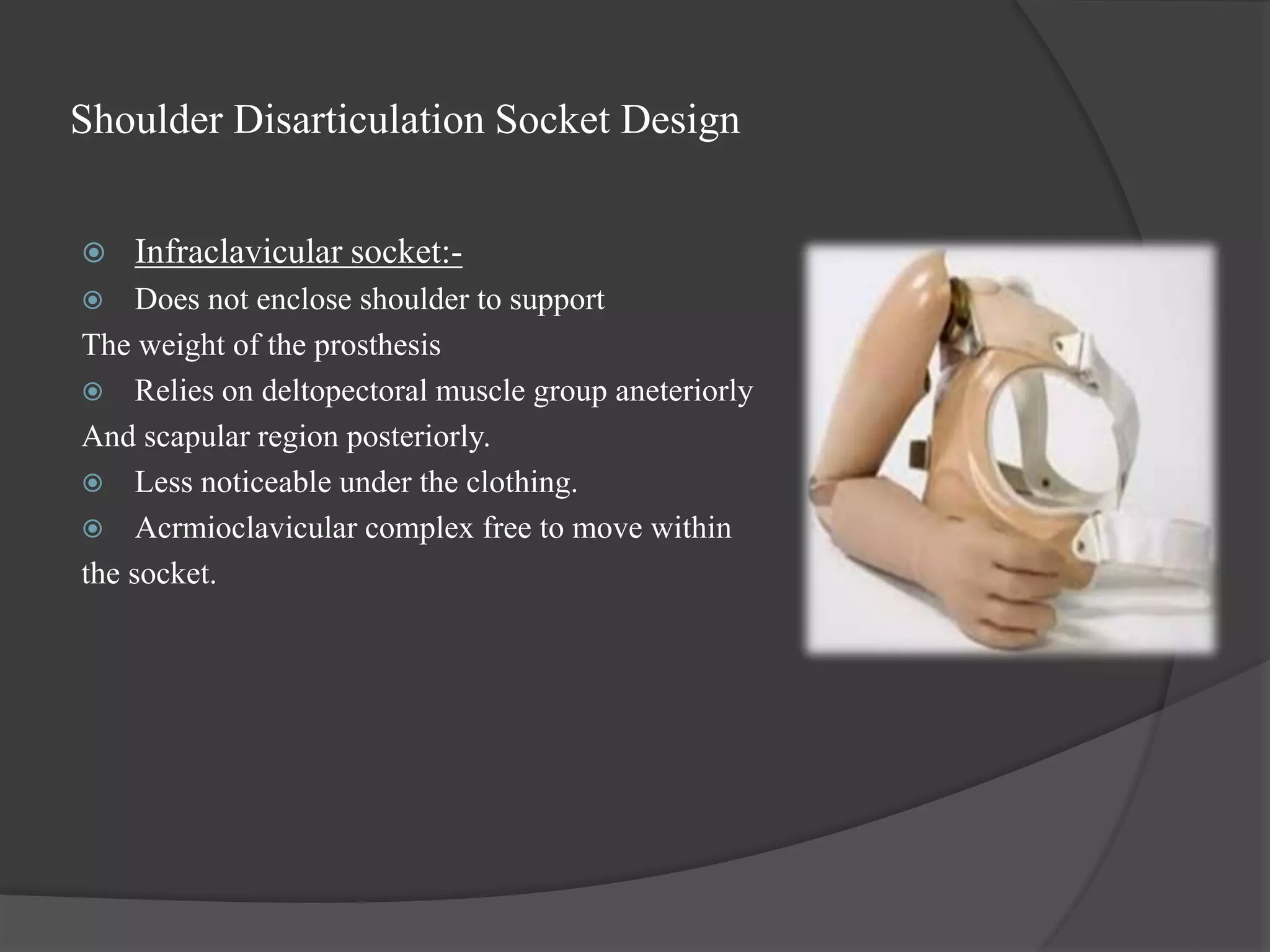 Socket variants in upper extremity prosthesis.pptx1 | PPTX