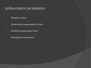 Socket variants in upper extremity prosthesis.pptx1 | PPTX