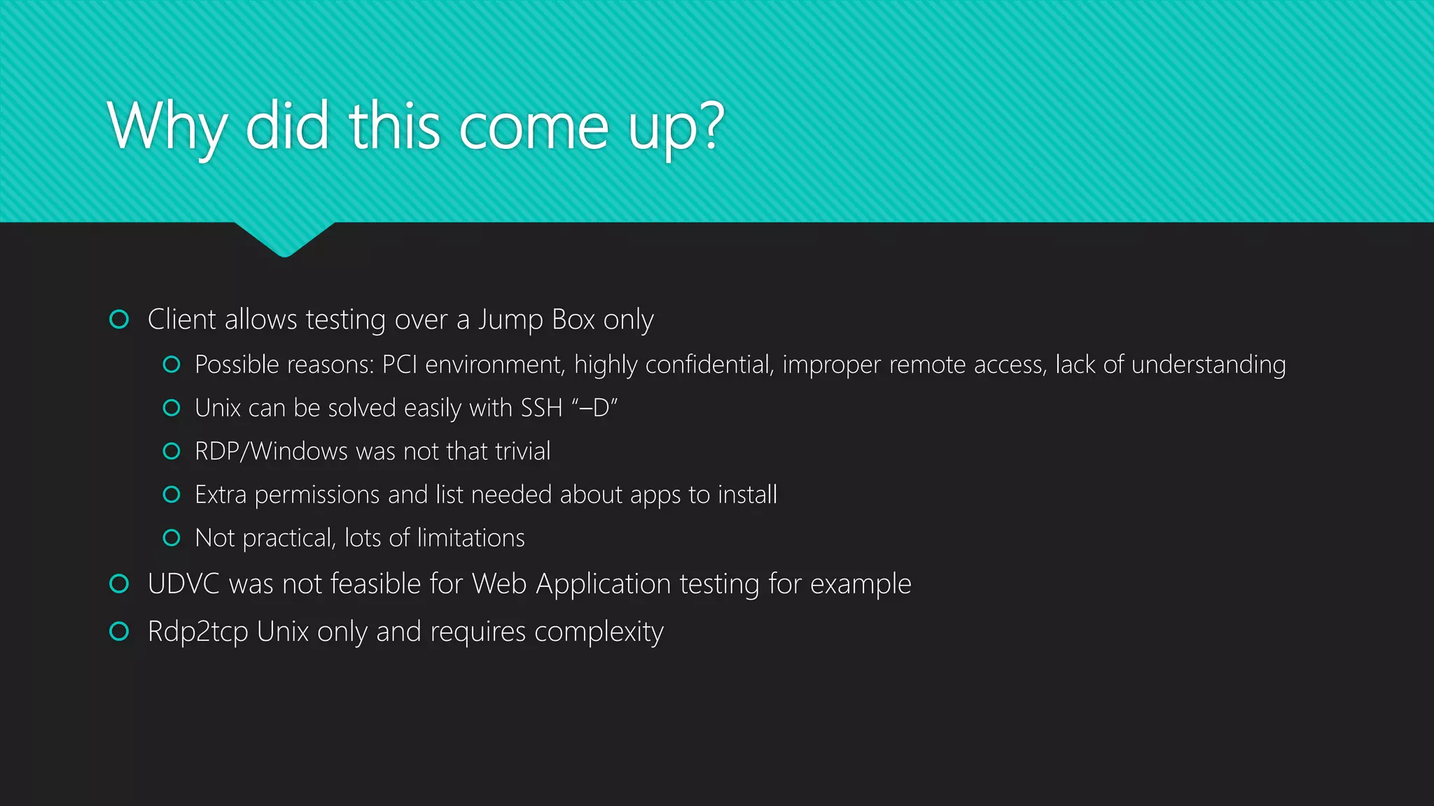 Socks Over RDP | PPTX