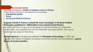 SOCL-A-101 SOCIOLOGY AND NATURE OF SOCIOLOGY.pptx