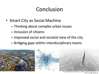 Understanding Smart Cities as Social Machines | PPT
