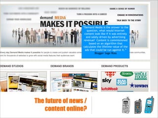 The future of newspapers | PDF
