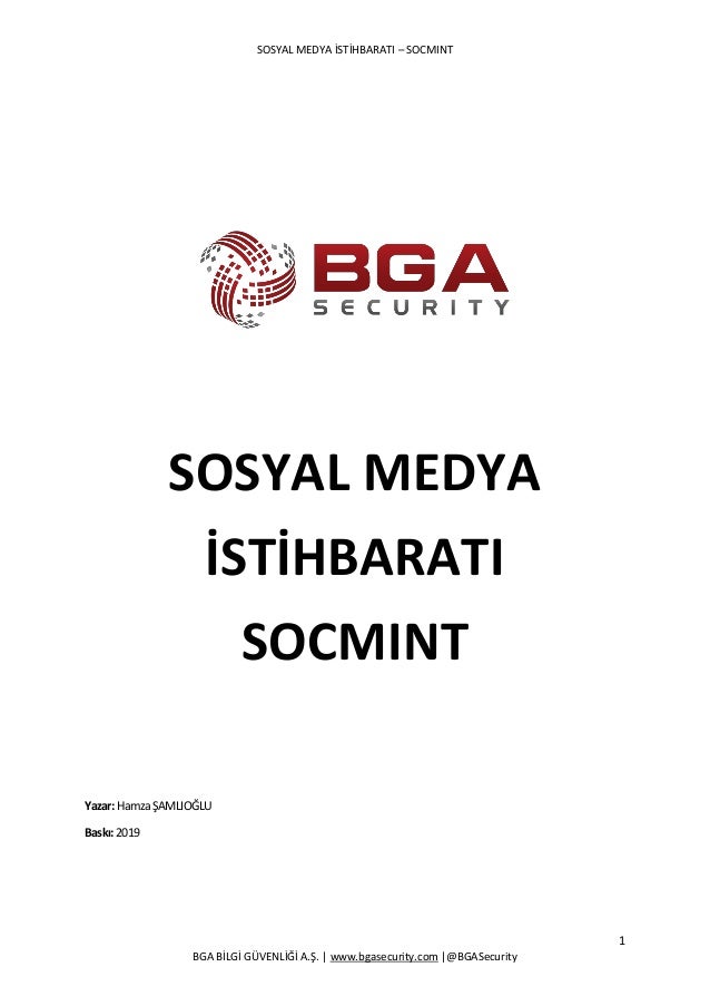 SOCMINT Nedir? Kullanımı ve Örnekler