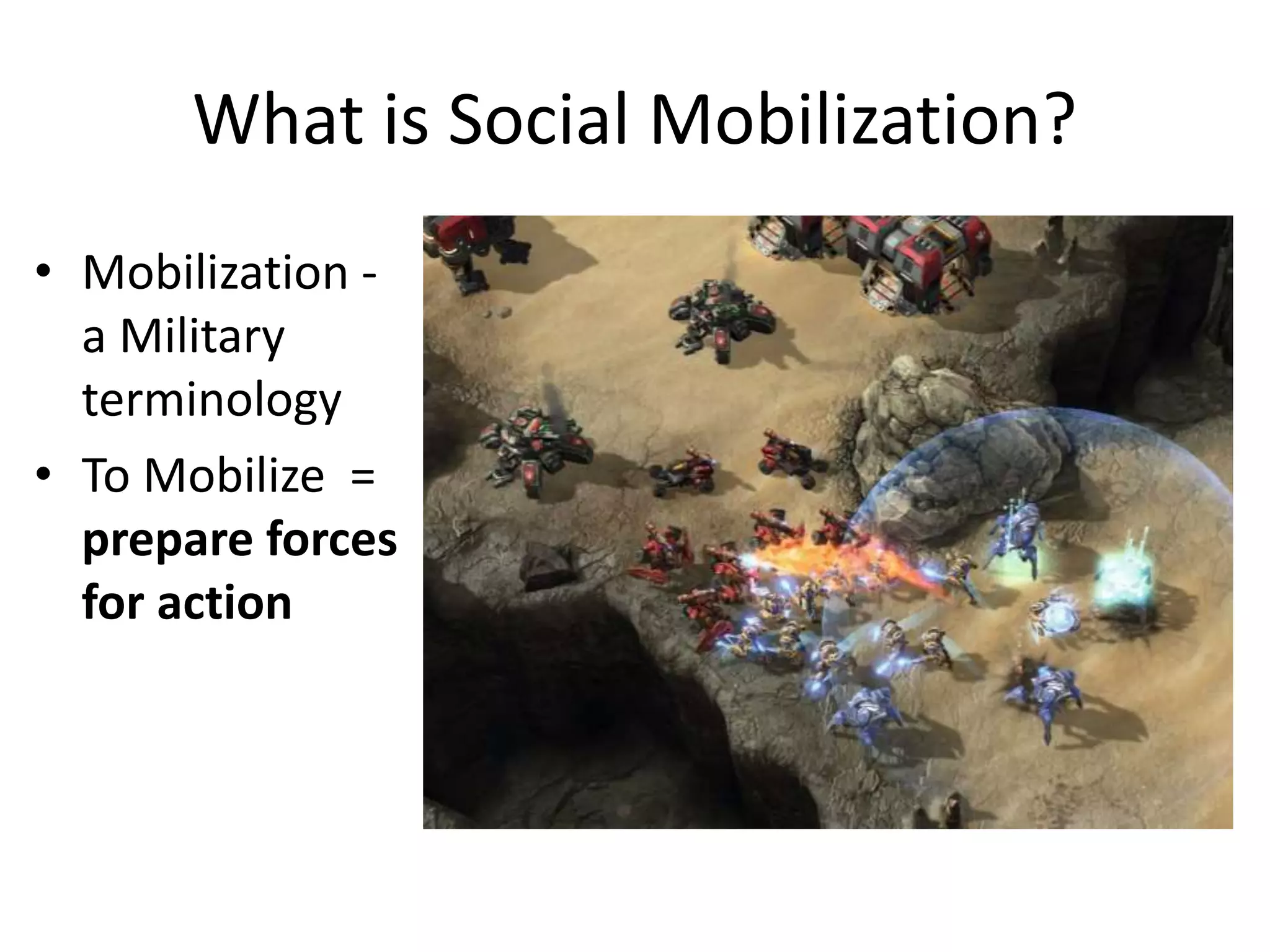 Social mobilization | PPTX