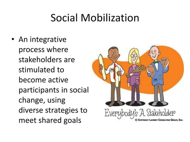 Social mobilization | PPTX