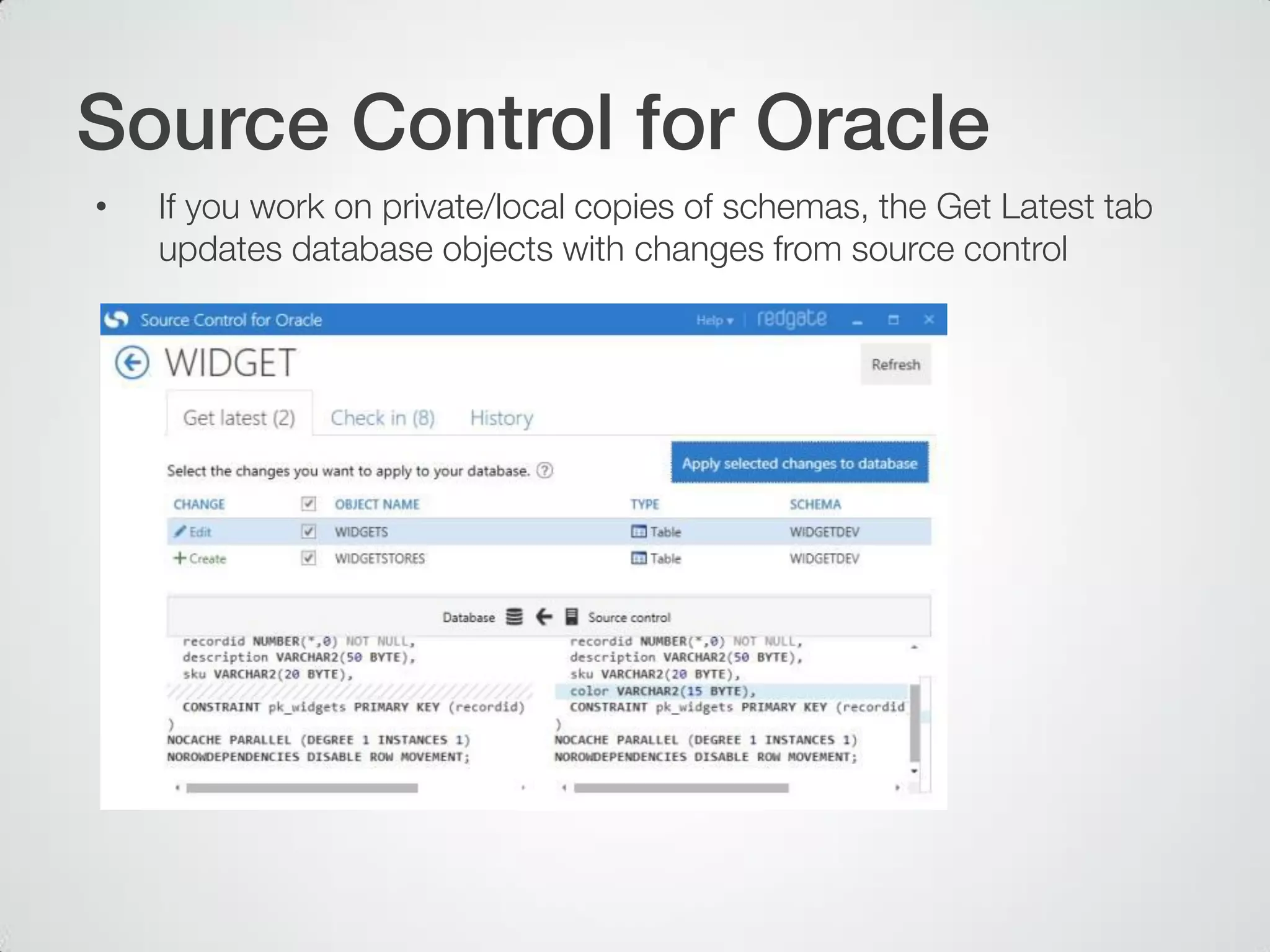 Why source control your Oracle Database? | PPT