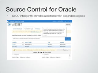 Why source control your Oracle Database? | PPT