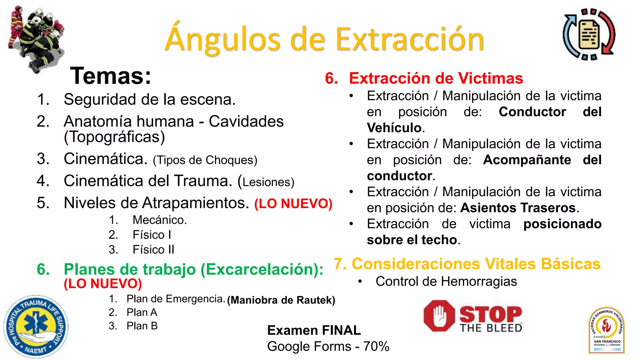 SOCORRISMO - Angulo de Extraccion en RESCATE VEHICULAR (1).pptx