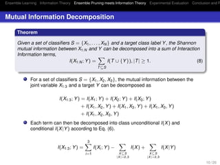 When Classifier Selection meets Information Theory: A Unifying View | PDF | Computer Software ...