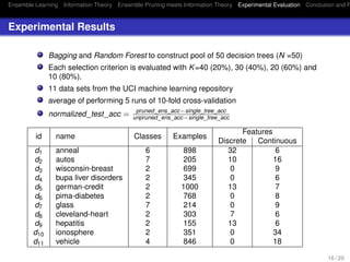 When Classifier Selection meets Information Theory: A Unifying View | PDF | Computer Software ...