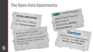Open Data Value Framework: Open Data's Four Pillars of Value | PPTX