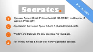 Socrates Assignment comes Presentation | PPT