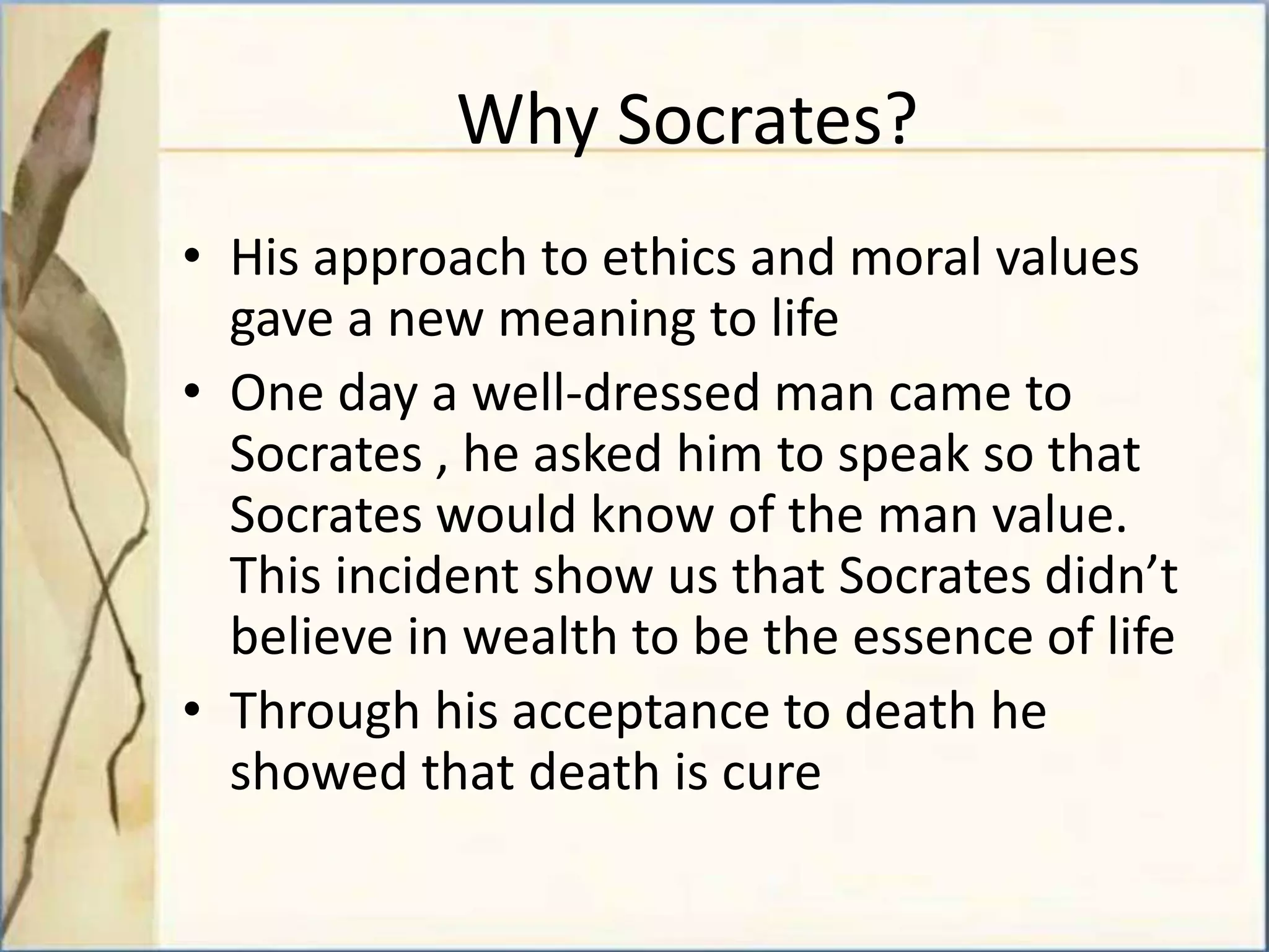 Socrates | PPTX