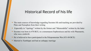 Socrates.pptxhvwnkvb isgb jvevs kvehowgj | PPTX