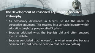SOCRATES-AND-HIS-PHILOSOPHIESsdgsvssvbbd | PPT