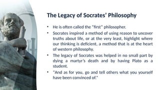 SOCRATES-AND-HIS-PHILOSOPHIESsdgsvssvbbd | PPT