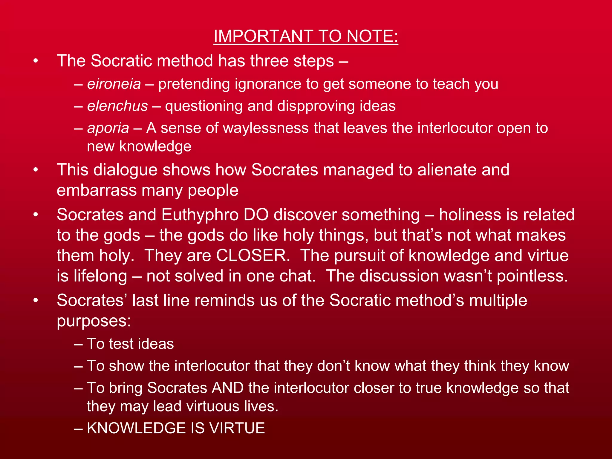 Socrates Overview | PPT