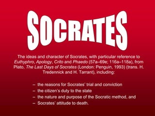 Socrates Overview | PDF