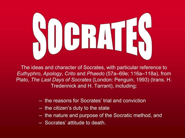 Socrates Overview | PPT