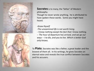 Socrates Plato Aristotle Chart