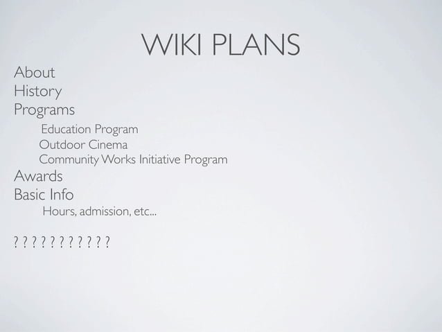 LIS 697-09 Socrates sculpture park | KEY | Museums & Galleries ...