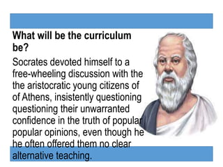 Socrates Teaching Philosophy