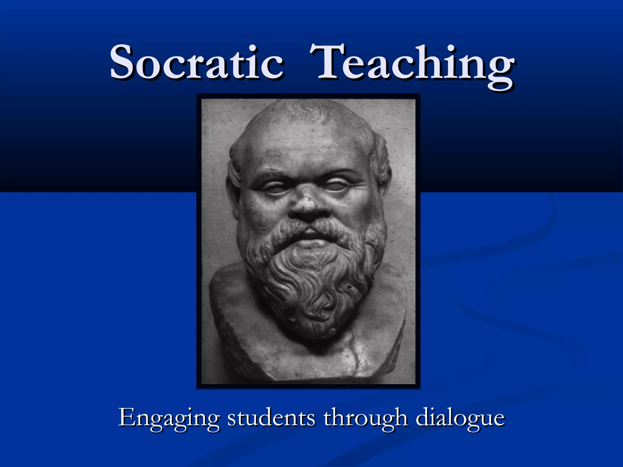 Socratic method | PPT