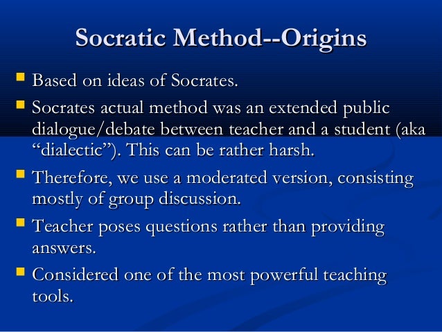 Socratic method