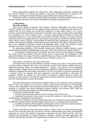 Socratic approach of teaching | PDF