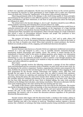 Socratic approach of teaching | PDF