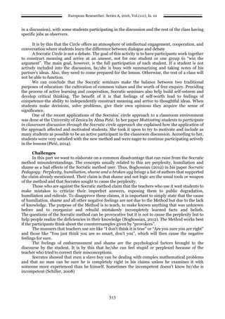 Socratic approach of teaching | PDF