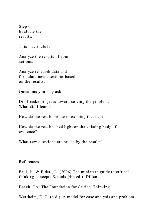 Socratic Approach to Problem Solving1 Capella Pro.docx | Educational ...