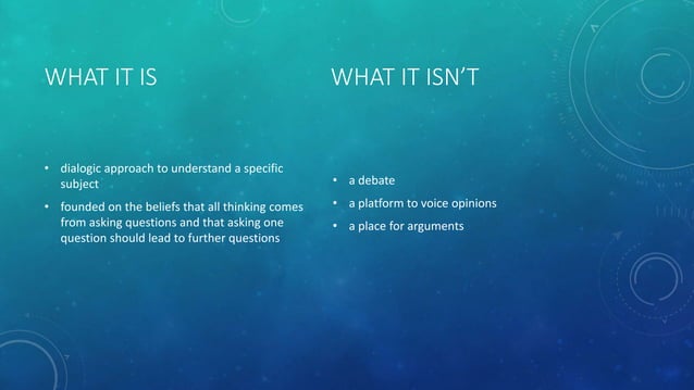 Socratic circles | PPT