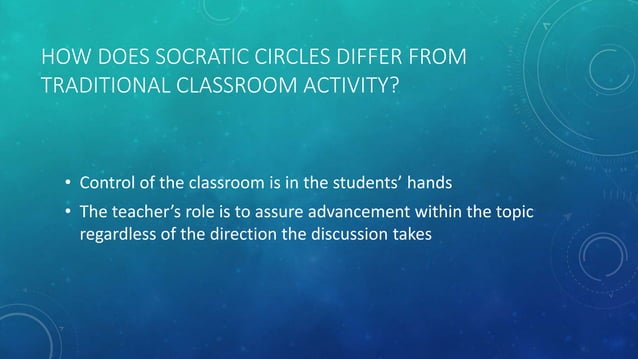 Socratic circles | PPT