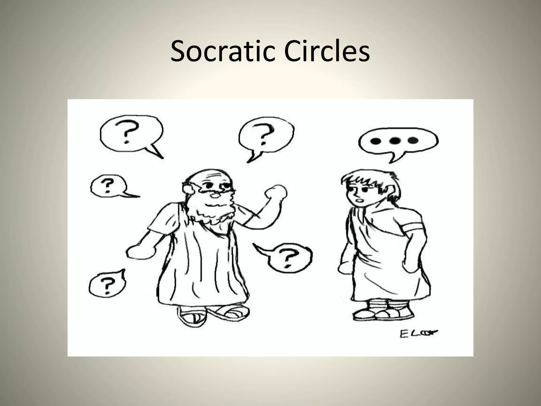 Socratic circles power point presentation | PPT