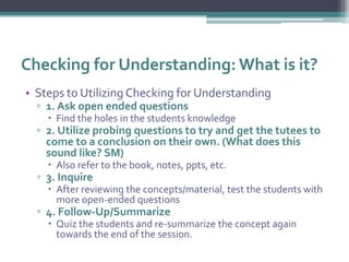Checking for Understanding Using the Socratic Method | PPT