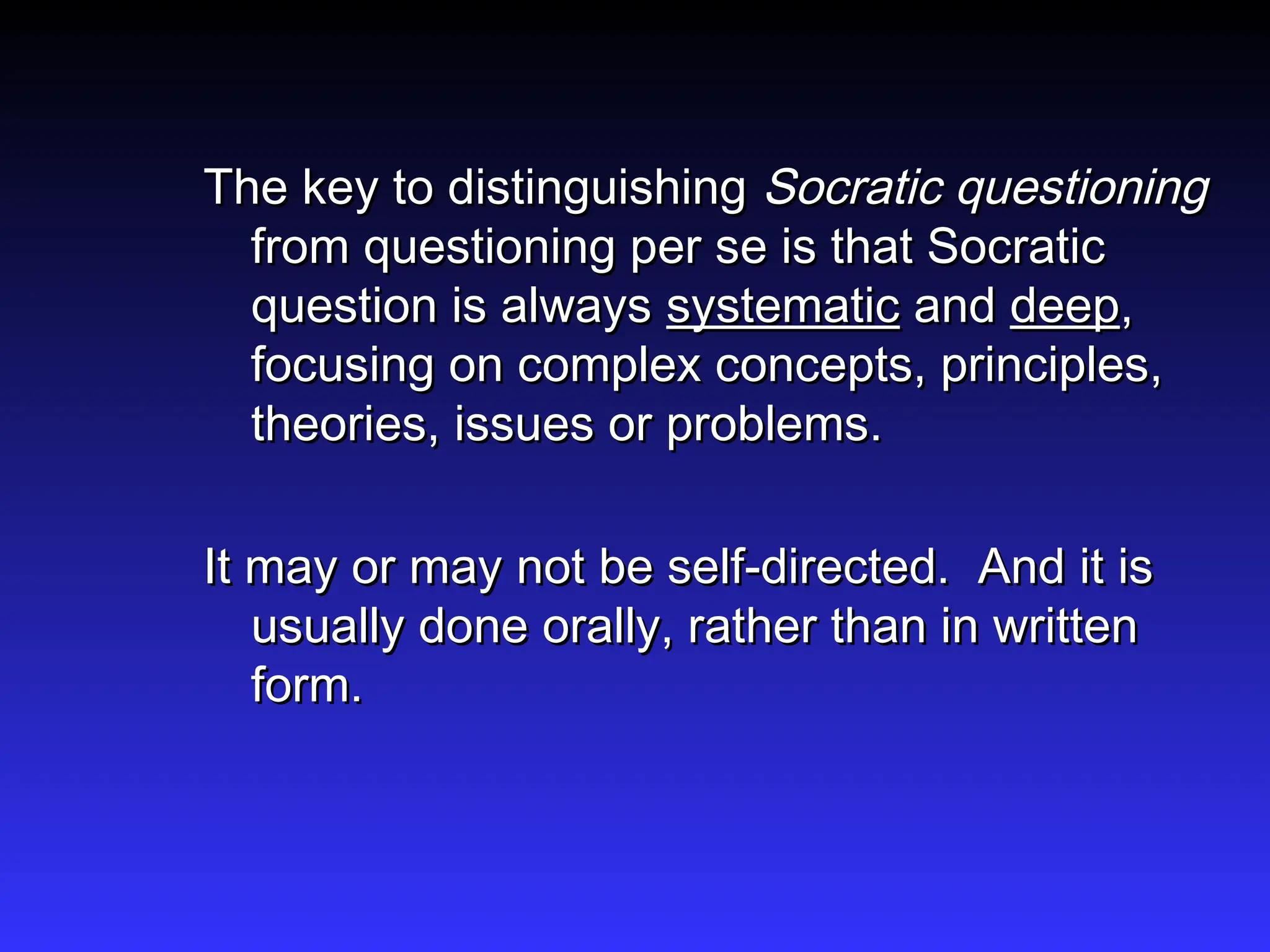 socratic questioning (2) LIFE SKILLS QUESTIONING.ppt