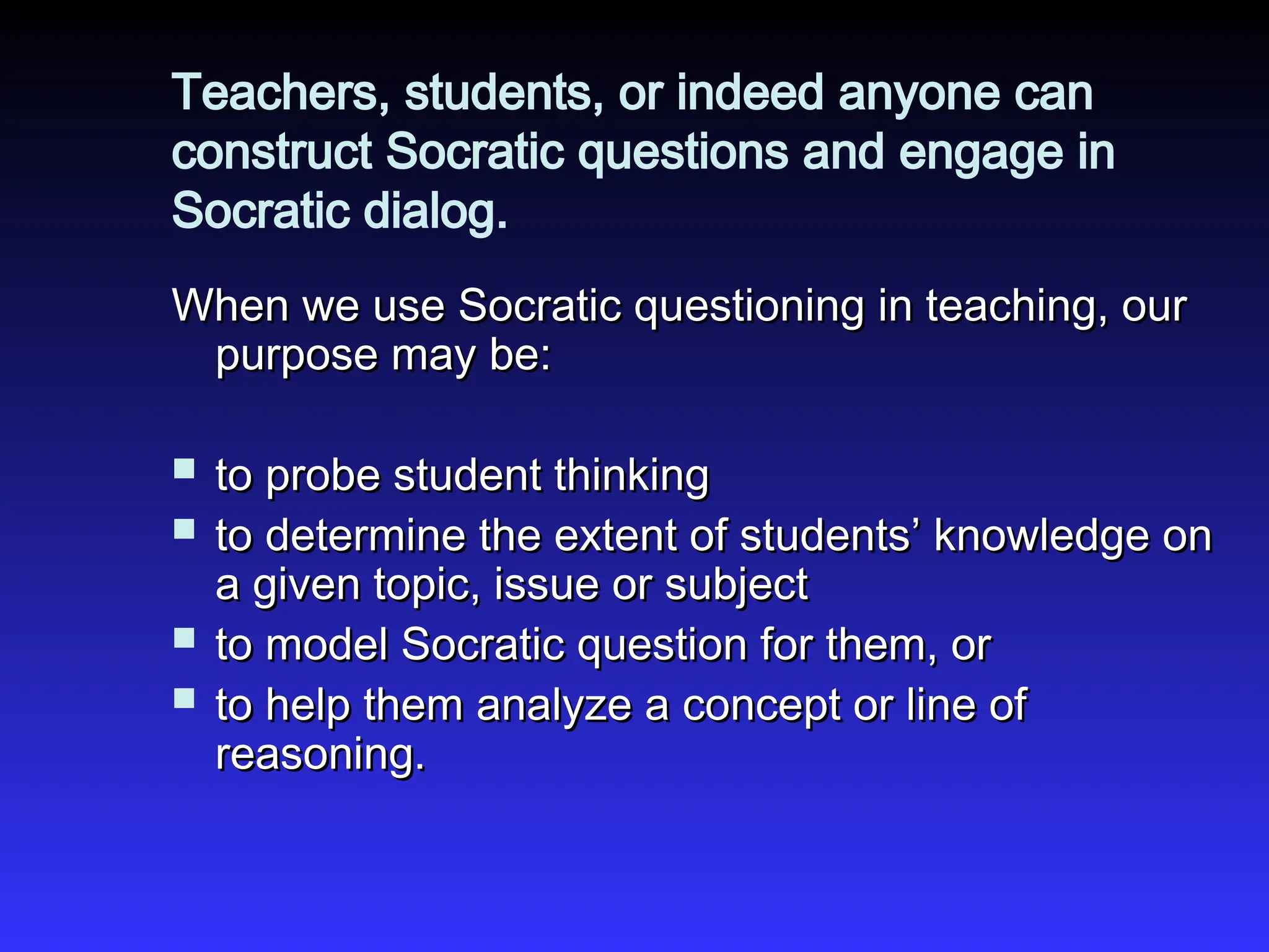 socratic questioning (2) LIFE SKILLS QUESTIONING.ppt