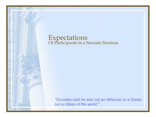 Socratic Seminar | PPT