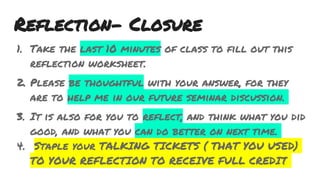 Socratic seminar | PPT