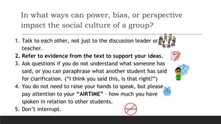 Socratic seminar indigenous | PPTX