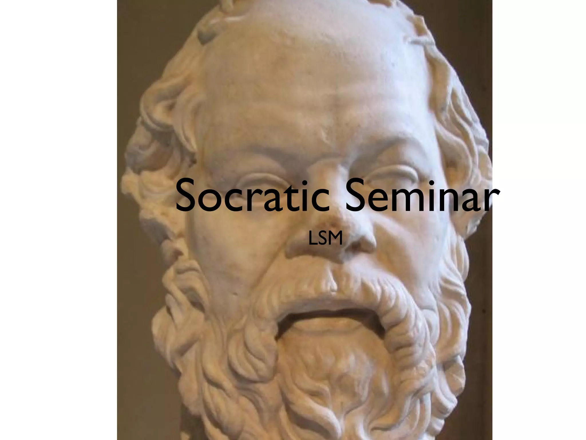 Socratic seminar powerpoint | PPT