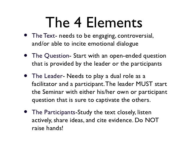 Socratic seminar powerpoint