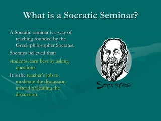 Socratic seminars1 | PPT