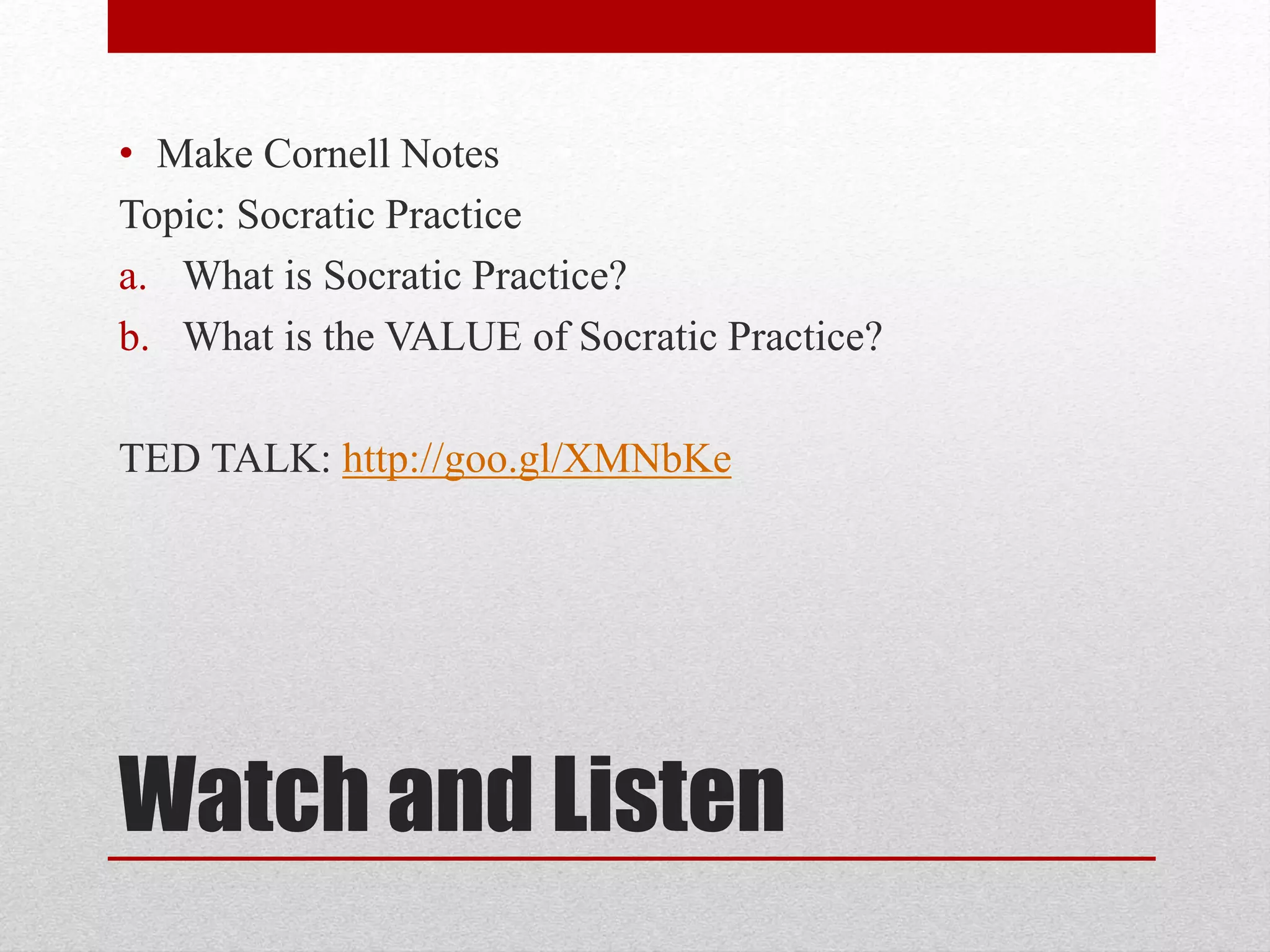 Socratic Seminar Intro | PPT