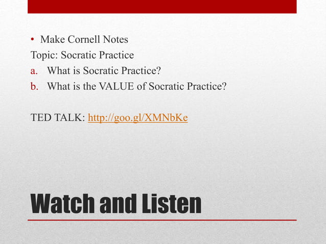 Socratic Seminar Intro | PPT